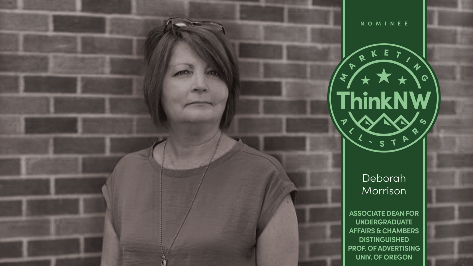 ThinkNW Marketing All-Star Profile: Deb Morrison, The University of ...